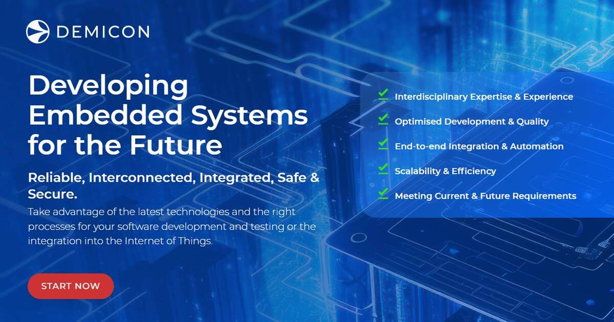 Embedded Systems Engineering – demicon